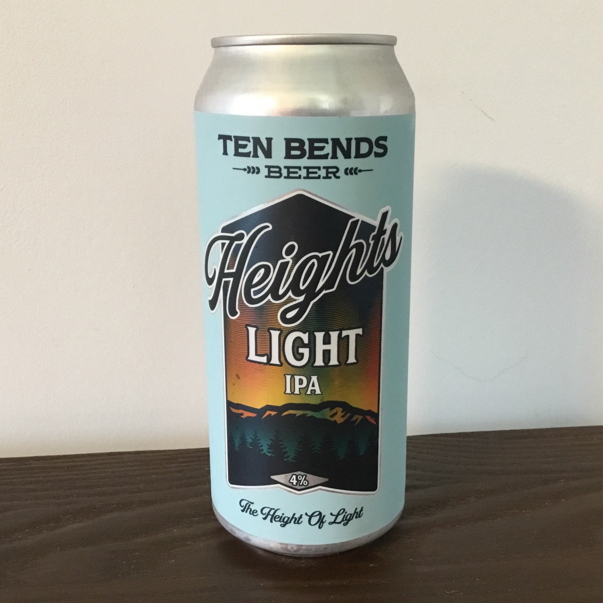 Heights Light 16 oz can | Ten Bends Beer - Vermont Craft Brewery