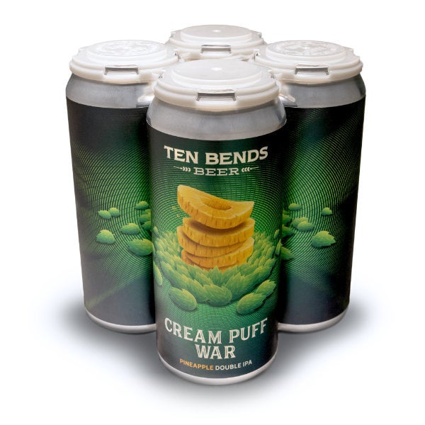 Cream Puff War Pineapple | Ten Bends Beer - Vermont Craft Brewery