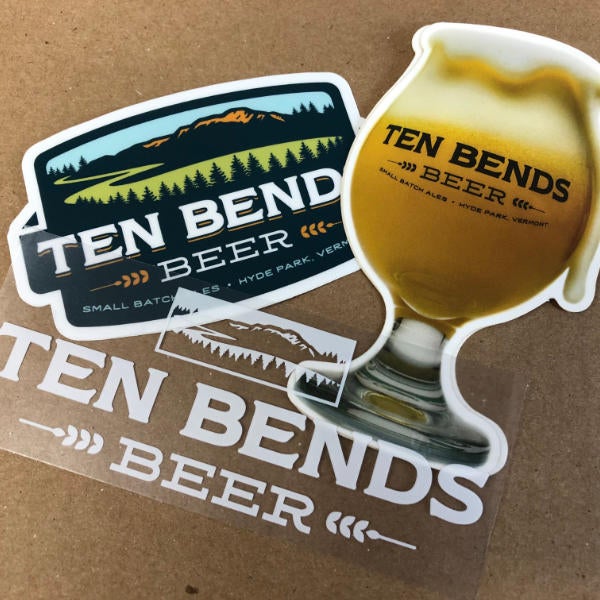 Stickers | Ten Bends Beer - Vermont Craft Brewery